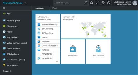 New Azure Portal Totovic Dynamics 365 Blog