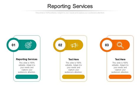 Reporting Services Ppt PowerPoint Presentation Infographic Template Example Topics Cpb Pdf