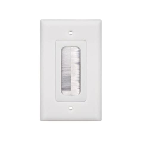 Linkedpro By Epcom Lp Fp Brush Placa De Pared Pasa Cable Tipo Cepillo