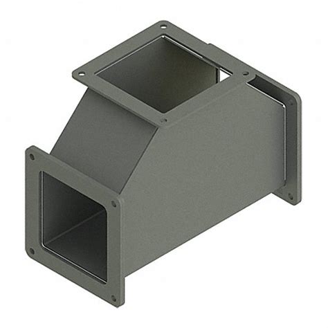 4 In Wd 4 In Ht Wireway Tee 32fm41 F44wt Grainger