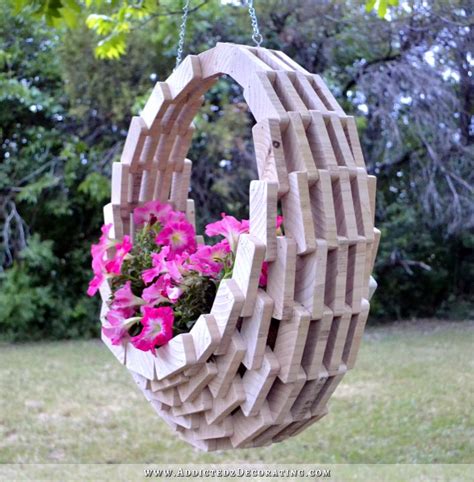 Planter Basket Free Woodworking