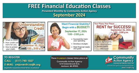 Rent For Success Class Jackson Community Action Agency
