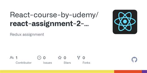 Github React Course By Udemyreact Assignment 2 Problem Redux Assignment