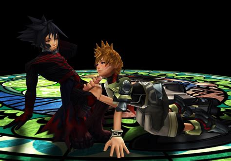 Rule 34 3d Gay Kingdom Hearts Male Male Only Tagme Unversed Vanitas