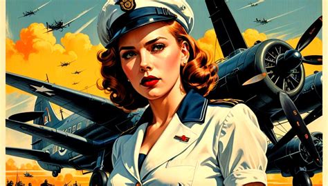 Scarlett Johansson As A World War Ii Pin Up Girl