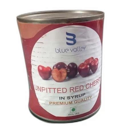 Natural A Grade Blue Valley Red Cherry Packaging Type Can At ₹ 149 Piece In New Delhi