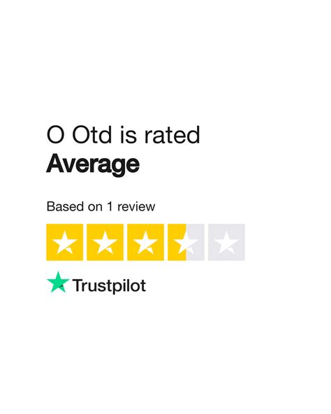O Otd Reviews Read Customer Service Reviews Of O