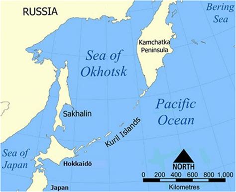 Kuril Islands Map