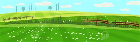 Cartoon Grassy Field Background Cartoon Grassy Field Background