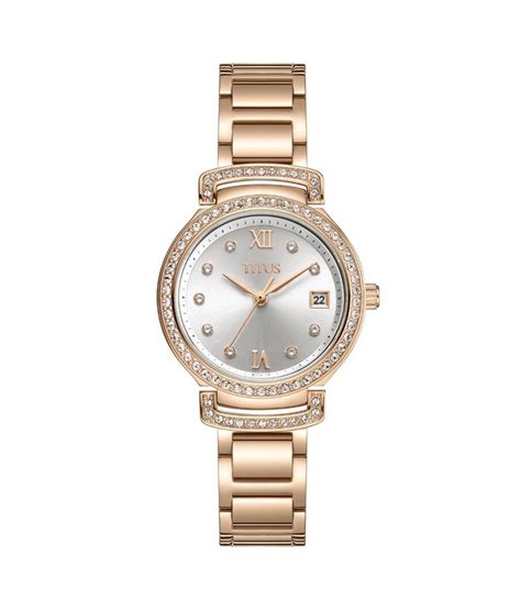 Women Fair Lady 3 Hands Date Quartz Stainless Steel Watch W06 03139