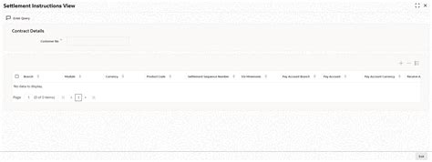 Viewing Standard Settlement Instructions For Borrowers