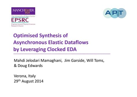 Ppt Optimised Synthesis Of Optimised Synthesis Of Asynchronous
