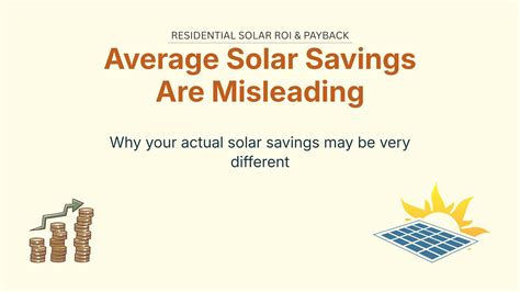 Why Average Solar Savings” Is Misleading And What You Should