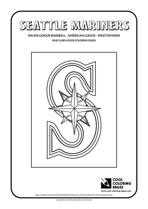 Seattle Mariners Coloring Page Coloring Pages