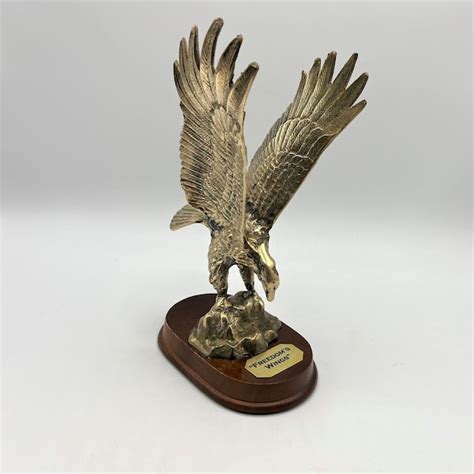 Vintage Brass Eagle Etsy