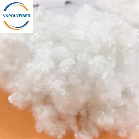 15d 64mm Hcs Recycle Polyester Fibre Filling Pillow Material