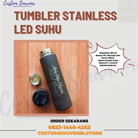 Jual Souvenir Tumbler Custom Jogja 085786533962 Wa By Bikin