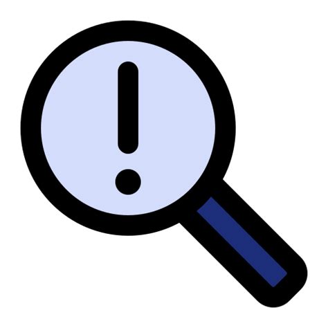 detection generic outline color icon