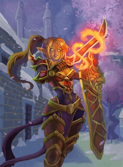 Fanart Hearthstone Lady Liadrin R Artstationsfinest