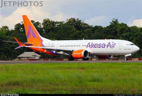 Vt Ybf Boeing 737 8 200 Max Akasa Air Koustuv Debbarma Jetphotos