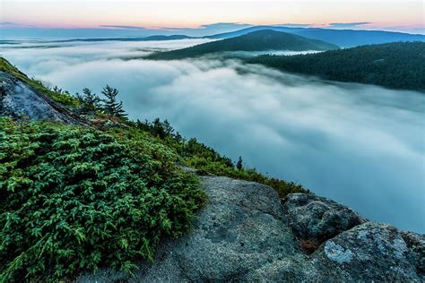 Fog Rising From Echo Lake At Dawn Photograph By Jerry Monkman Pixels