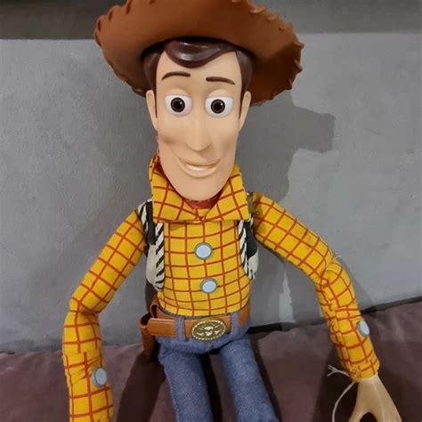 Toy Story Woody Cowboy Pull String Talking Doll Figure Toy Original 90s
