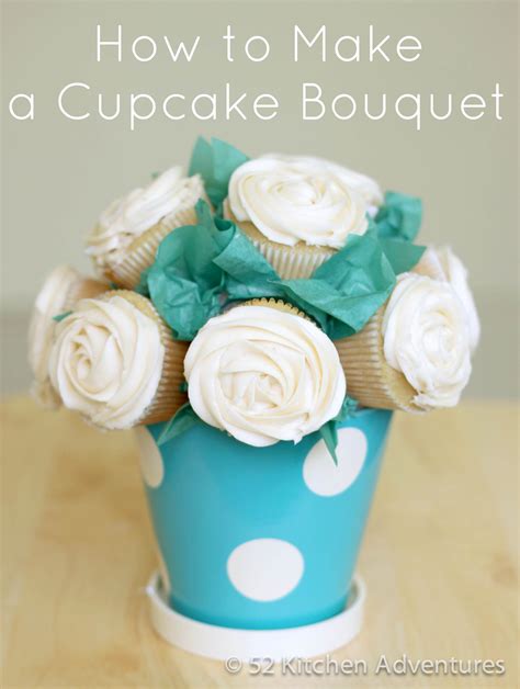 How To Make A Flower Bouquet Cupcake At Edward Acosta Blog
