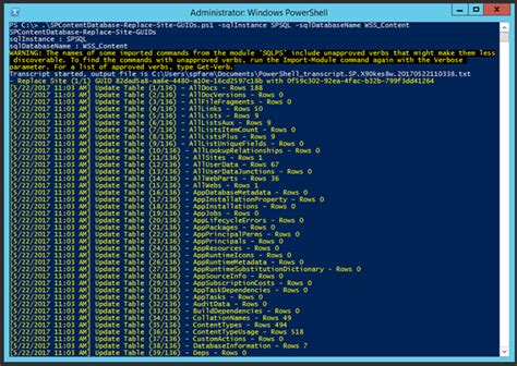 Clone Content Database SQL Copy Generate SPSite GUID SPJeff