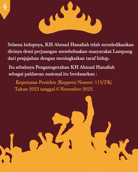 Galeri Infografis Sosok Kh Ahmad Hanafiah Pahlawan Nasional Asal
