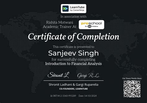 Financialanalysis Continuouslearning Skilldevelopment Sanjeev Singh