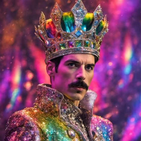 King Freddie Mercury Ai Generated Artwork Nightcafe Creator