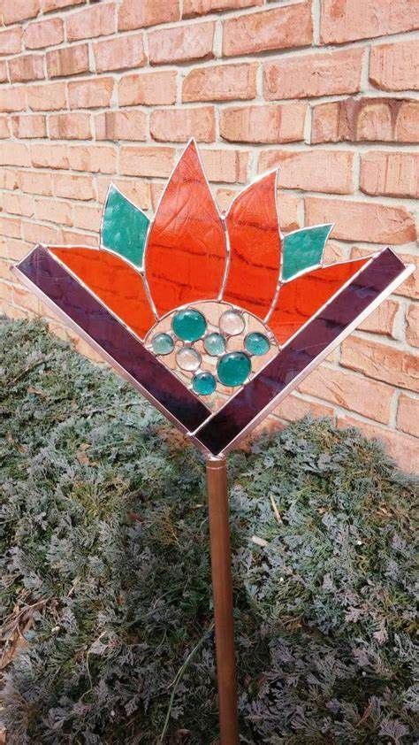 Stained Glass Garden Stake Patterns