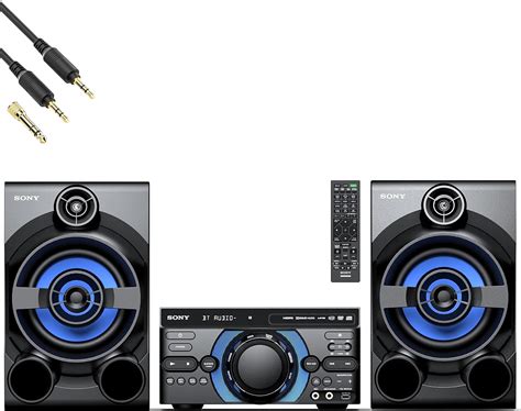Sony Bluetooth Stereo Shelf System For Home Hifi Sound System With Usb
