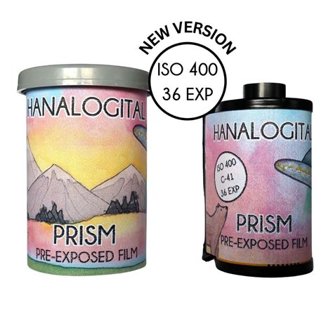 Hanalogital Prism Pre Exposed Film Effect Film 35 Mm Colorful