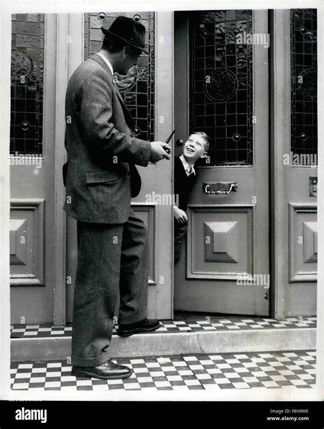 1962 Ten Year Old Edward Eisner Welcomes Chris Powell At His Home In