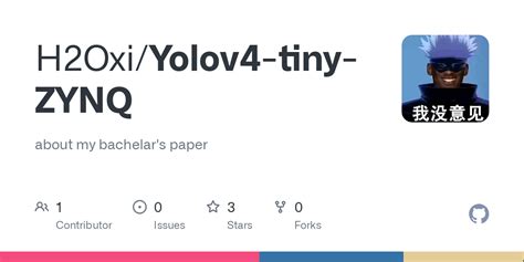 Github H Oxi Yolov Tiny Zynq About My Bachelar S Paper
