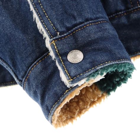 Levis リーバイス Rev Vtg Sherpa Trucker Z1332 Medium Indigo Stonewash ボア