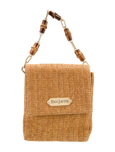 Eric Javits Raffia Top Handle Bag Neutrals Handle Bags Handbags