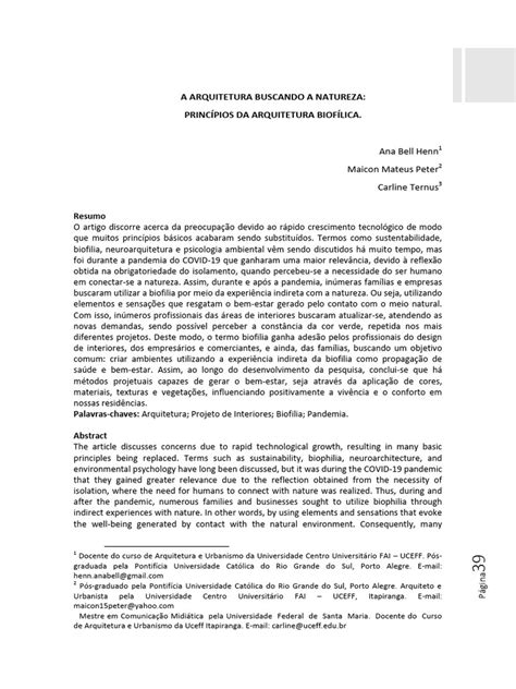 Ternus Peter Henn 2024 Pdf Humano Psicologia