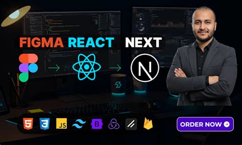 Convert Figma Design To React Js And Next Js Website By Mabuhanifa Fiverr