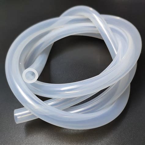Food Grade Silicone Tube 4mm Id X 6mm Od Flexible Silicone Rubber