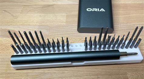 Gridfinity Refined Amir Oria Screwdriver 1x5 Bin Remixed By Daniel D Makerworld