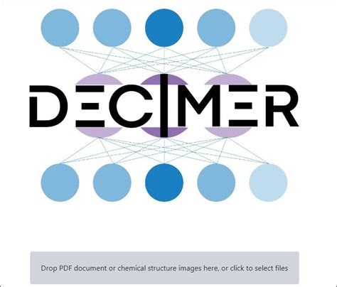Bio Chem A Quick Look At Decimer Image To Structure