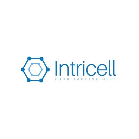 Premium Vector Intercell Laboratories Logo