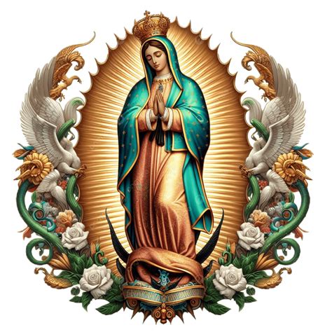 Obra De Arte Virgen De Guadalupe Png Dibujos Virgen De Guadalupe Arte