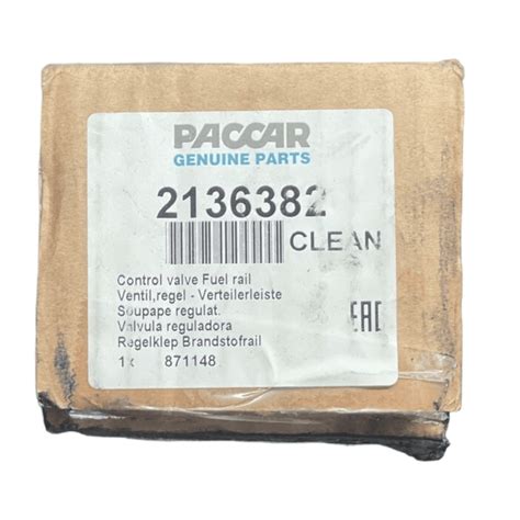 2136382 Genuine Paccar Fuel Rail Pressure Control Valve — Advanced