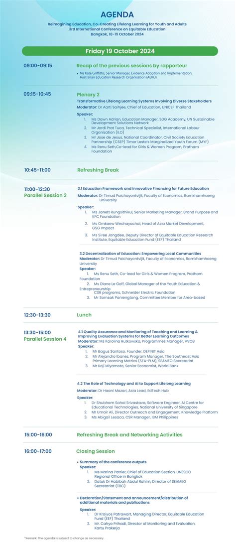 3rd International Conference On Equitable Education Eef Equitable Education Fund