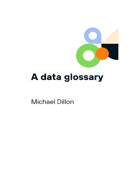 Data Glossary Michael Dillon Download Free Pdf Machine Learning Cloud Computing Data Glossary Michael Dillon Download Free Pdf Machine Learning Cloud Computing
