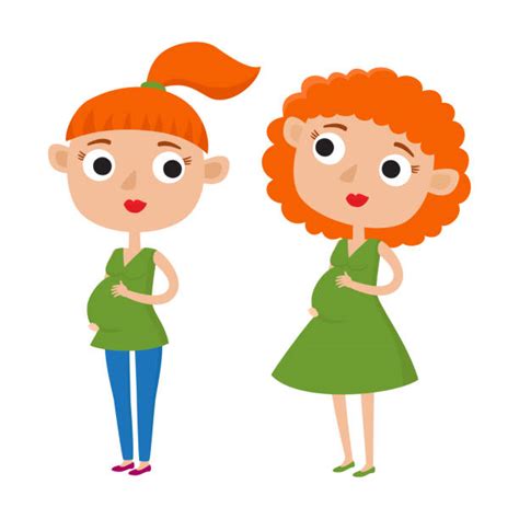 120 Pregnant Redhead Stock Illustrations Royalty Free Vector Graphics