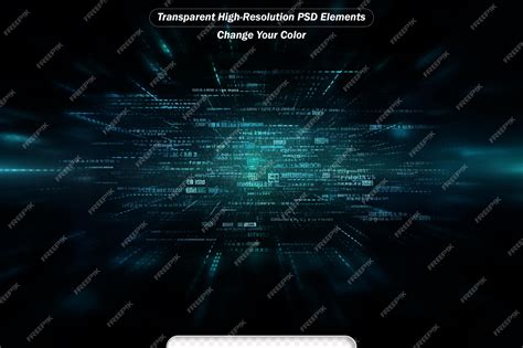 Premium Psd Big Data Conceptbinary Code Concept Pattern And Big Data